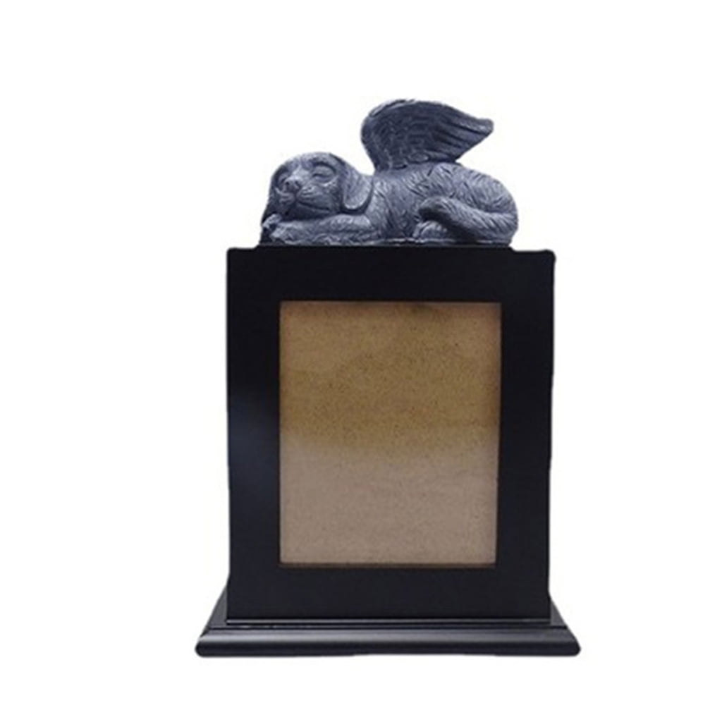 Dog Urns Pet Memorial Dog Cinerary Casket Wood Urns for Dogs Ashes ...