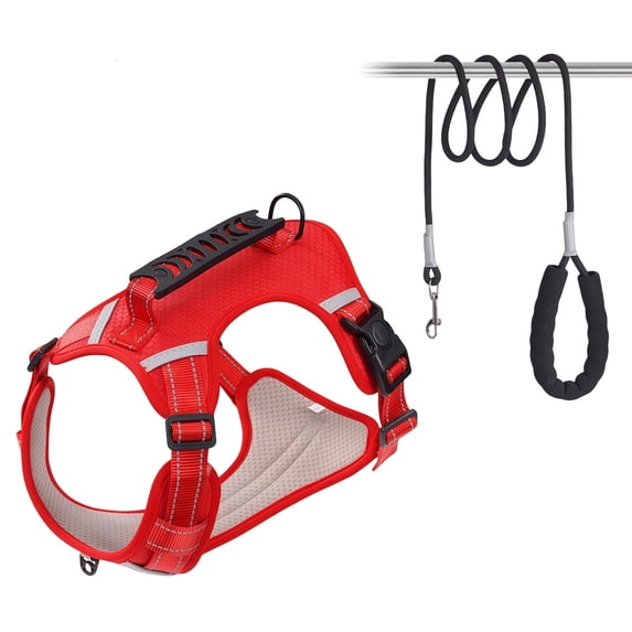 Dog Vest Adjustable Training Harness for Training Walking Reflective ...