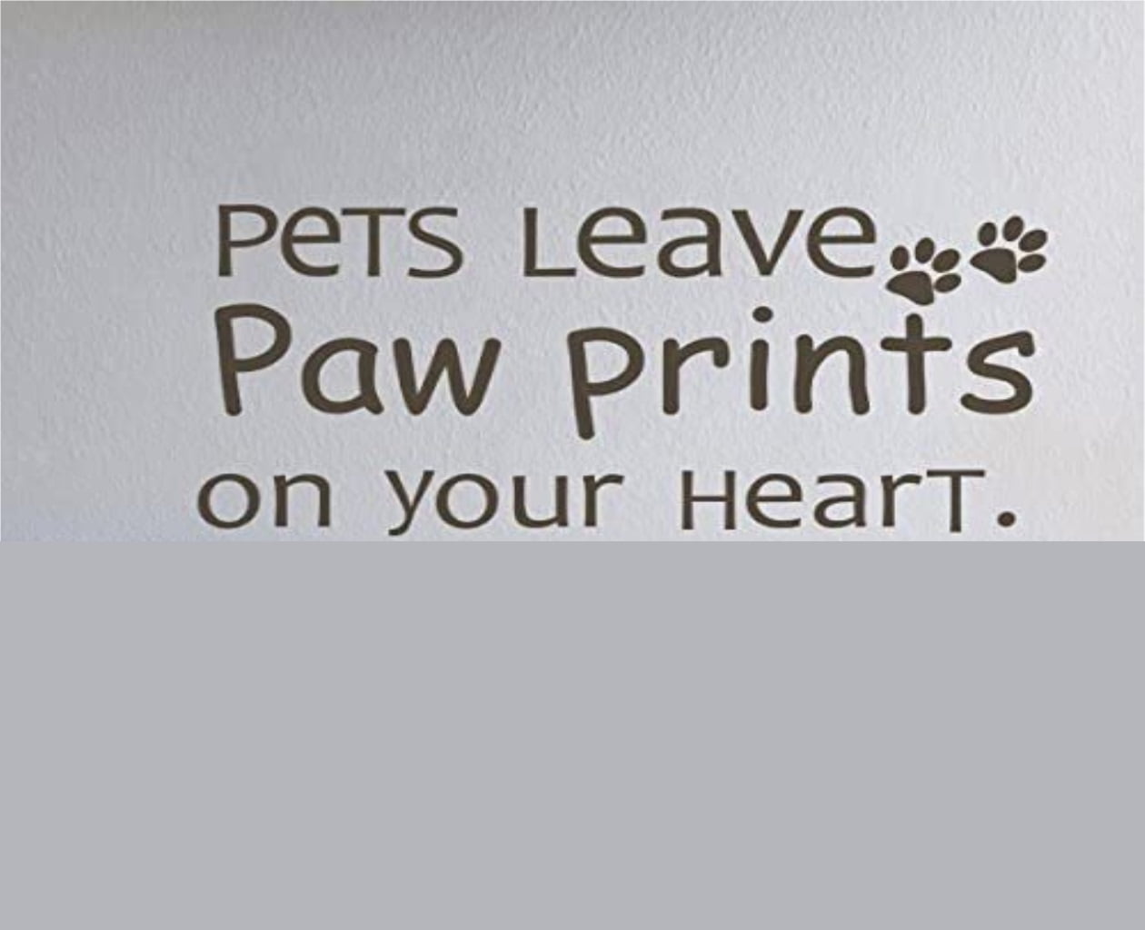 Dog Wall Decal Pet Wall Quote Pet Wall Sticker Pet Love Saying Words ...