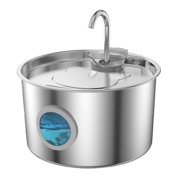 Dog Water Bowl, Triple Filtration System, 3.2L Capacity, Continuous ...