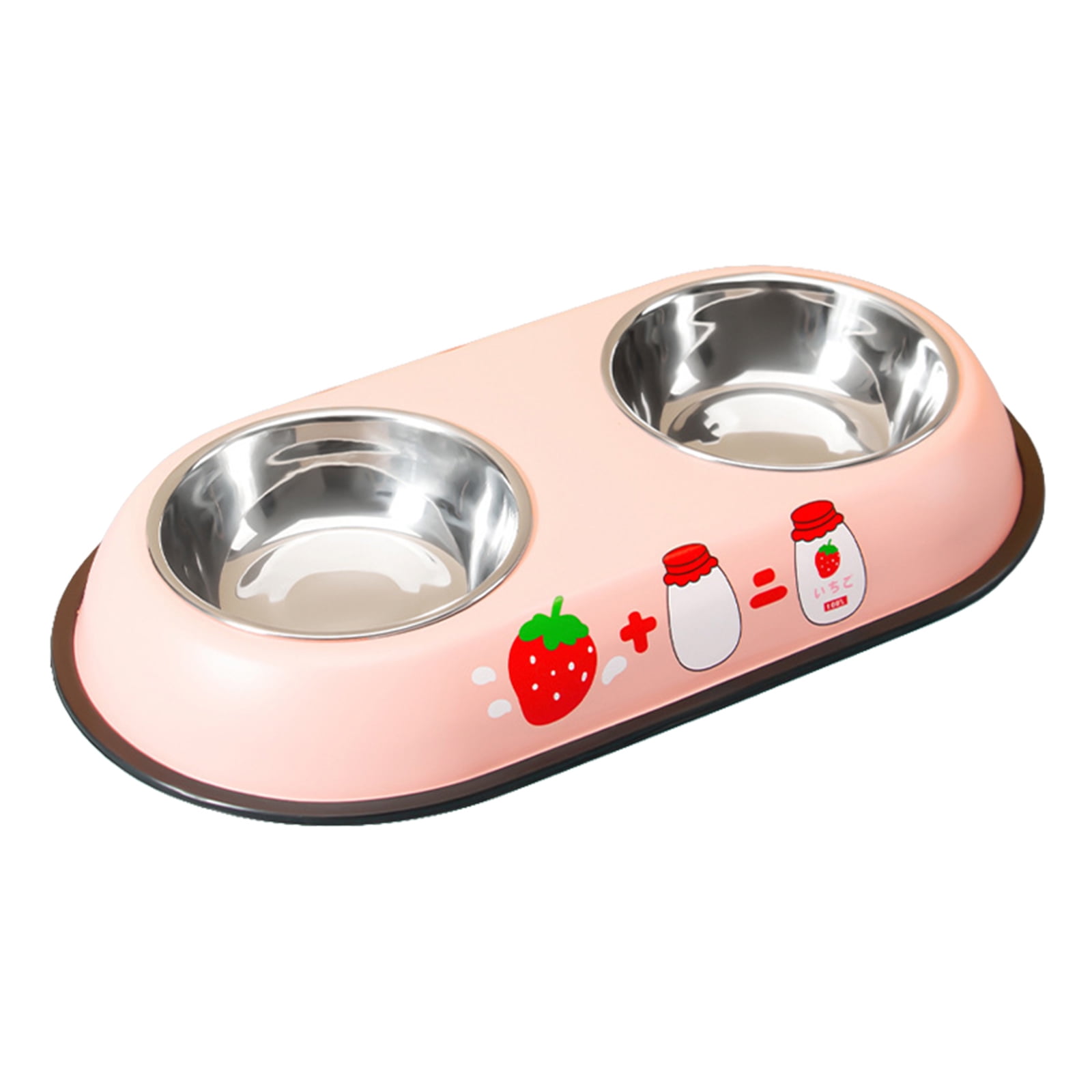 Dog Water Bowl Water Dispenser for Pet Cats Lovely Feeding Station 2 in ...