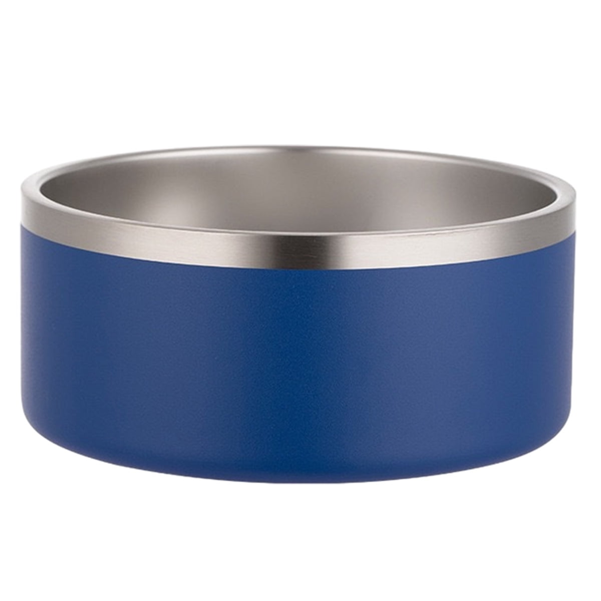 Dog Water Bowl with Non-Slip Rubber Base, Metal Insulated Stainless ...