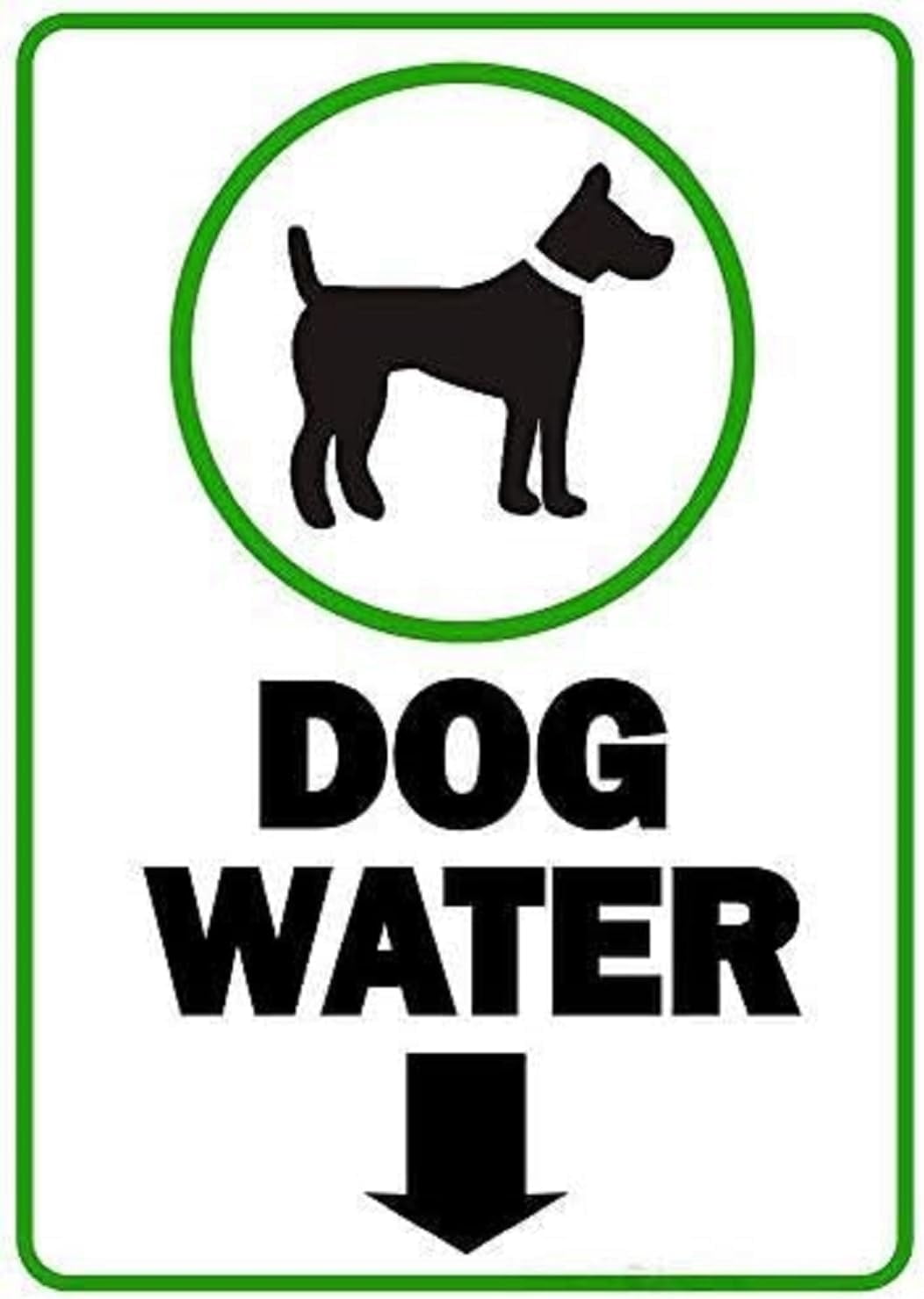 Dog Water Drinking Bowl Location Notice Pet Dogs Welfare Show Event ...