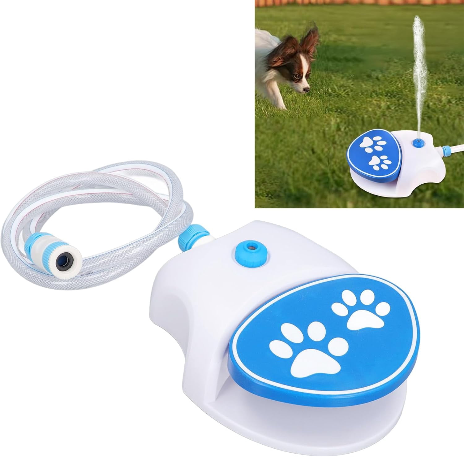 Dog Water Toy Fountain Sprinkler Hose, Drinking Water Toy Water ...