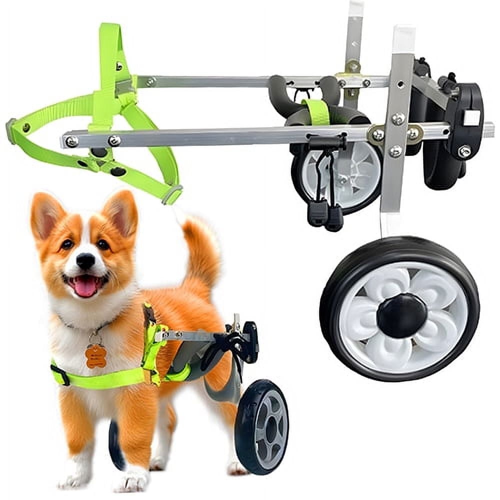 Dog Wheelchair for Back Legs: Adjustable Mobility Cart for Small Breeds ...
