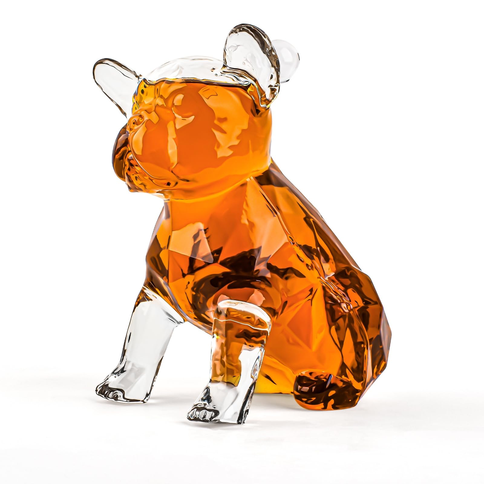 Dog Whiskey Decanter Unique, Animal zodiac Glass Liquor Decanter Decor ...