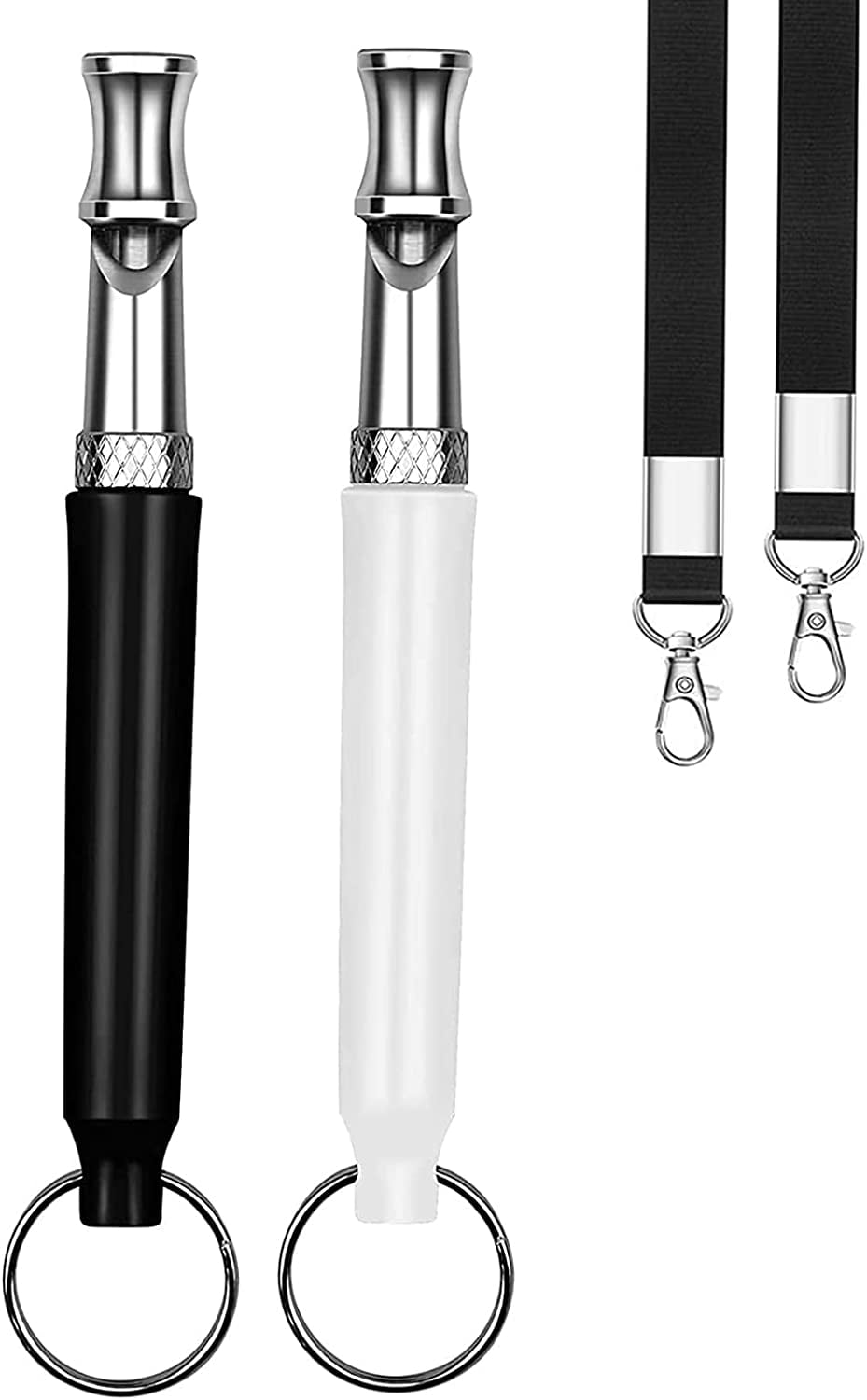 Dog Whistle, ﻿2 Pack Ultrasonic Dog Whistle to Stop Barking with ...