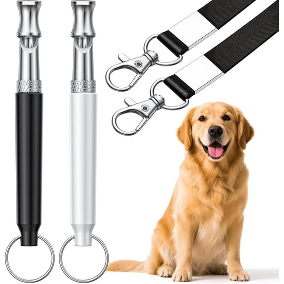 Dog Whistle, Dog Training Whistle to Stop Barking Neighbor's Dog, 2 ...
