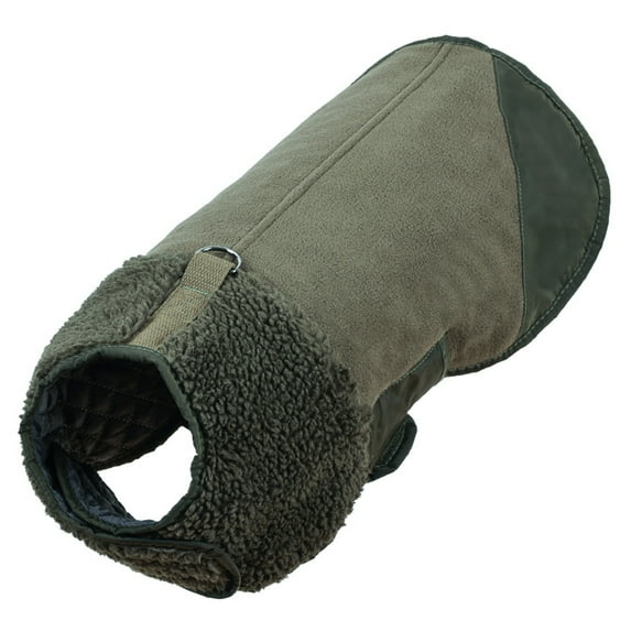 Dog Furry Vest Thick Coats Pullover Clothing Apparel Coat for Spring ...