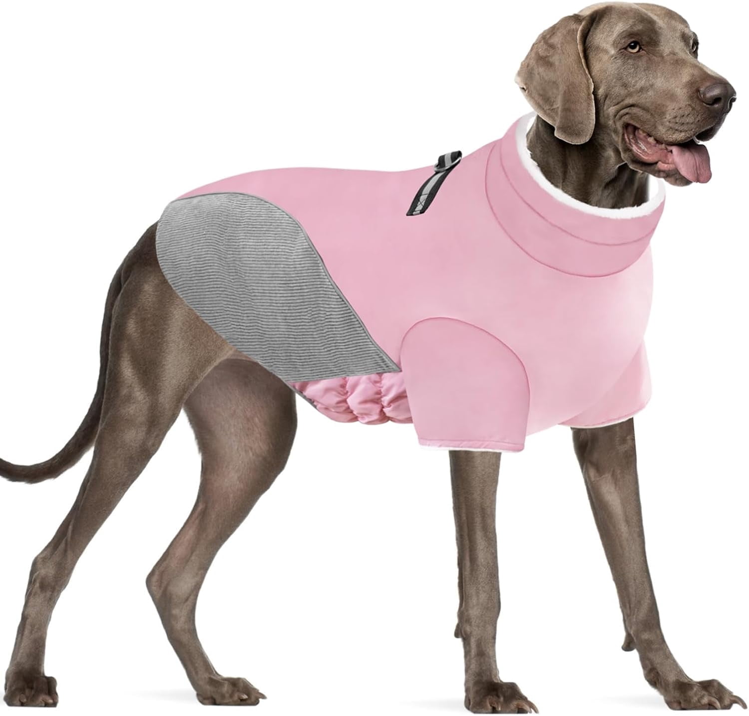 Dog Winter Coat Dog Jacket Cold Weather Coats Warm Fleece Lined Dog ...