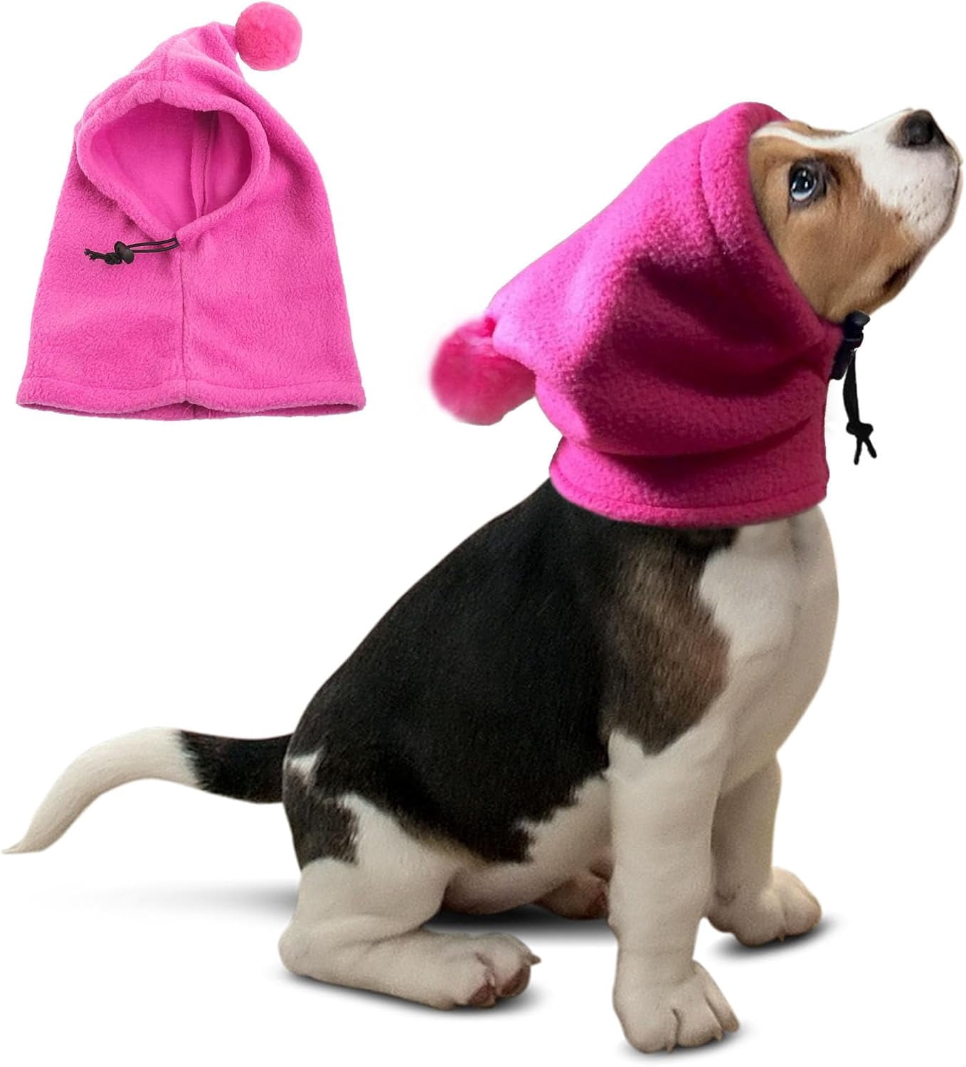 Dog Winter Hat,Dog Flannel Hat Pet Christmas Winter Warm Caps,Dog Neck ...