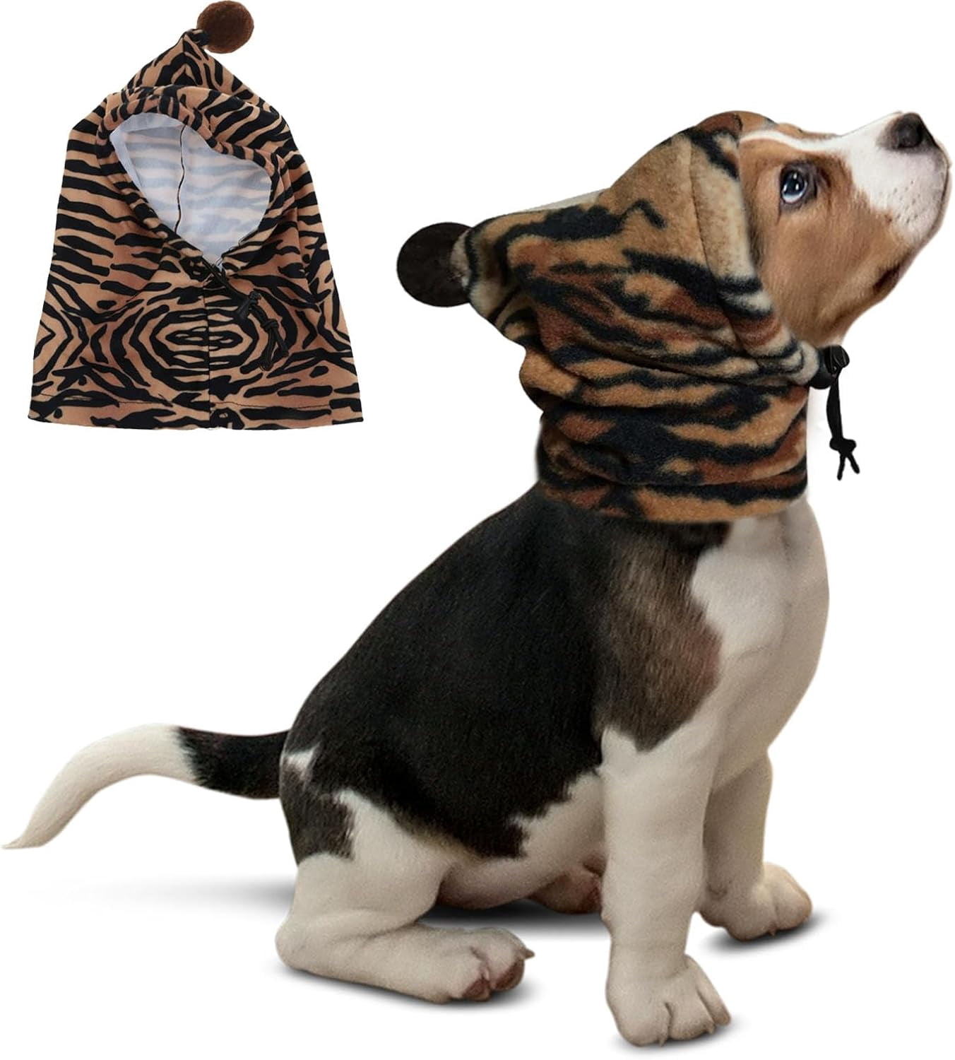 Dog Winter Hat,Dog Flannel Hat Pet Christmas Winter Warm Caps,Dog Neck ...