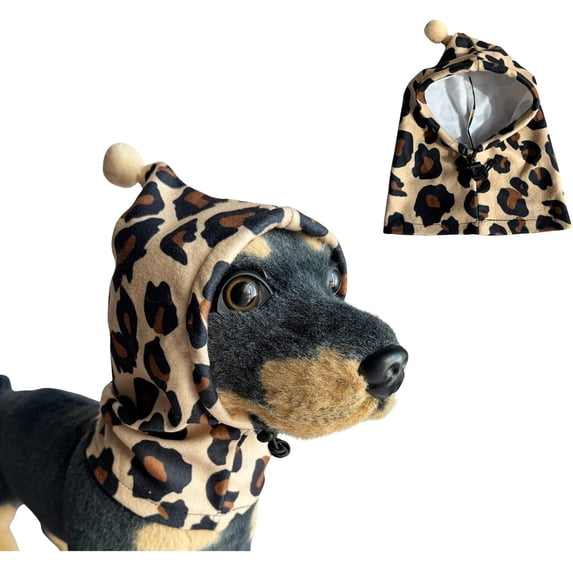 Dog Winter Hat,Dog Flannel Hat Pet Christmas Winter Warm Caps,Dog Neck ...