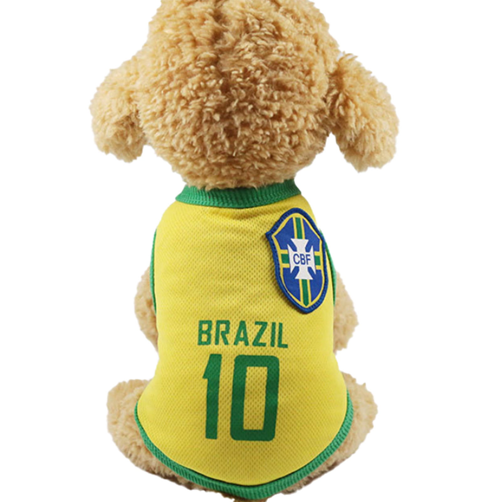 Dog World Cup T Shirt Vivid Cute Mesh Soft Breathable Dog Summer Vest ...