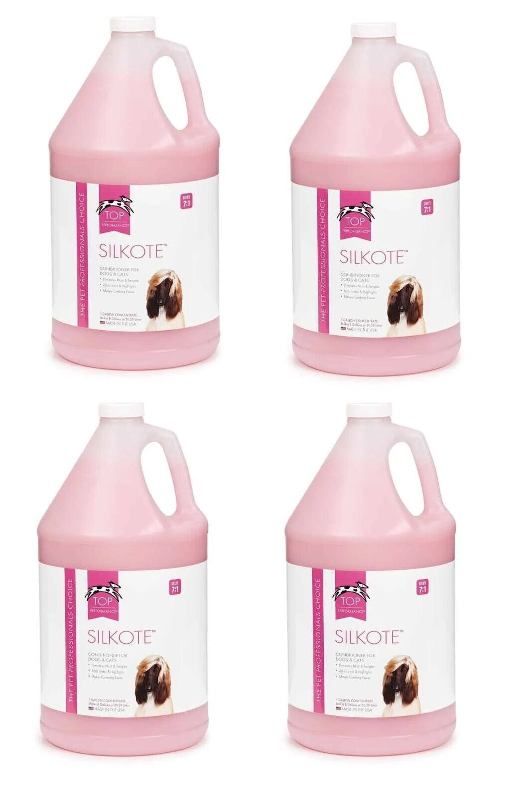 Dog and Cat Shampoo Conditioner Solution 4 Gallon Case Value Packs for ...
