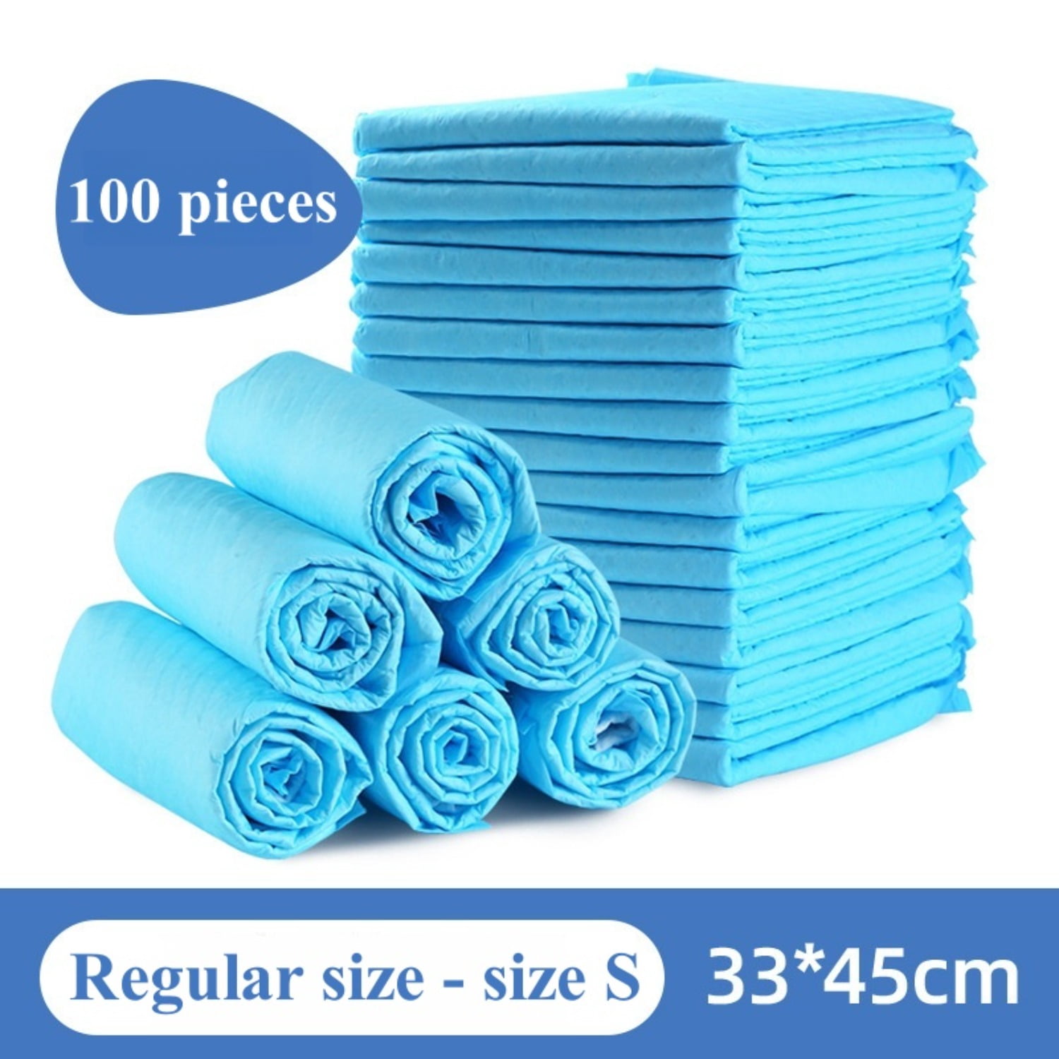 Dog and Puppy Pee Pads with Leak-Proof Quick-Dry Design for Potty ...