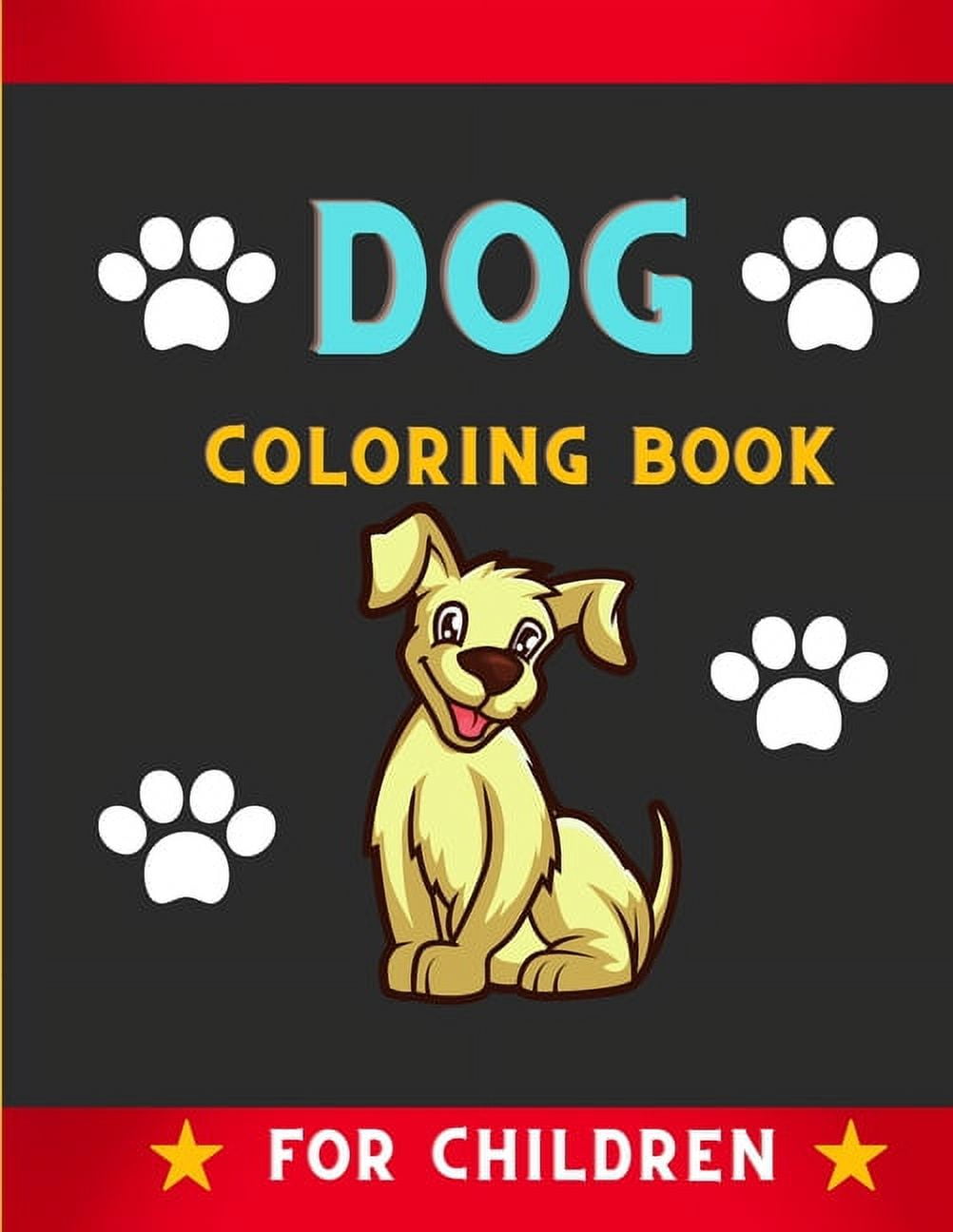 Dog coloring book for children : Amazing collection of Funny & super ...