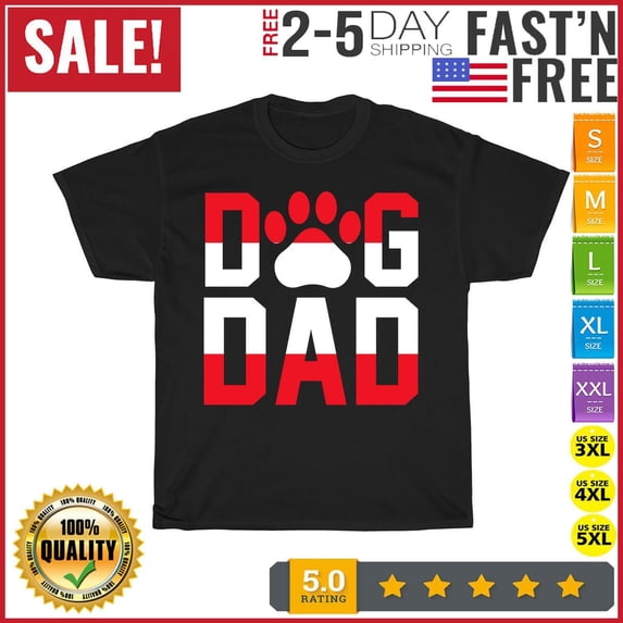Dog dad Vintage T Shirt Men Fashion 2023 Women T Shirt Short Sleeve ...