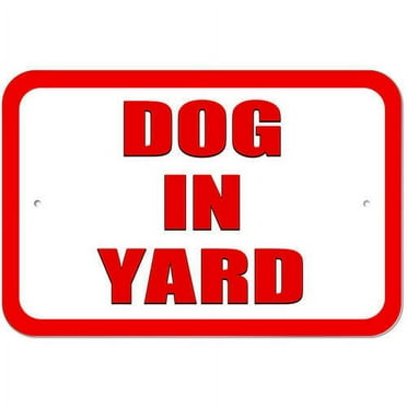 Dogs in Yard Please Keep Out Sign - Walmart.com