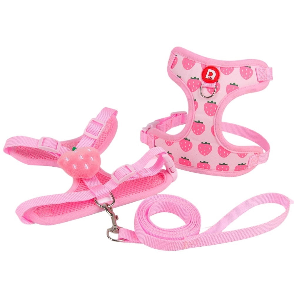 Dog leash with fruit print and a comfortable adjustable high aesthetic ...