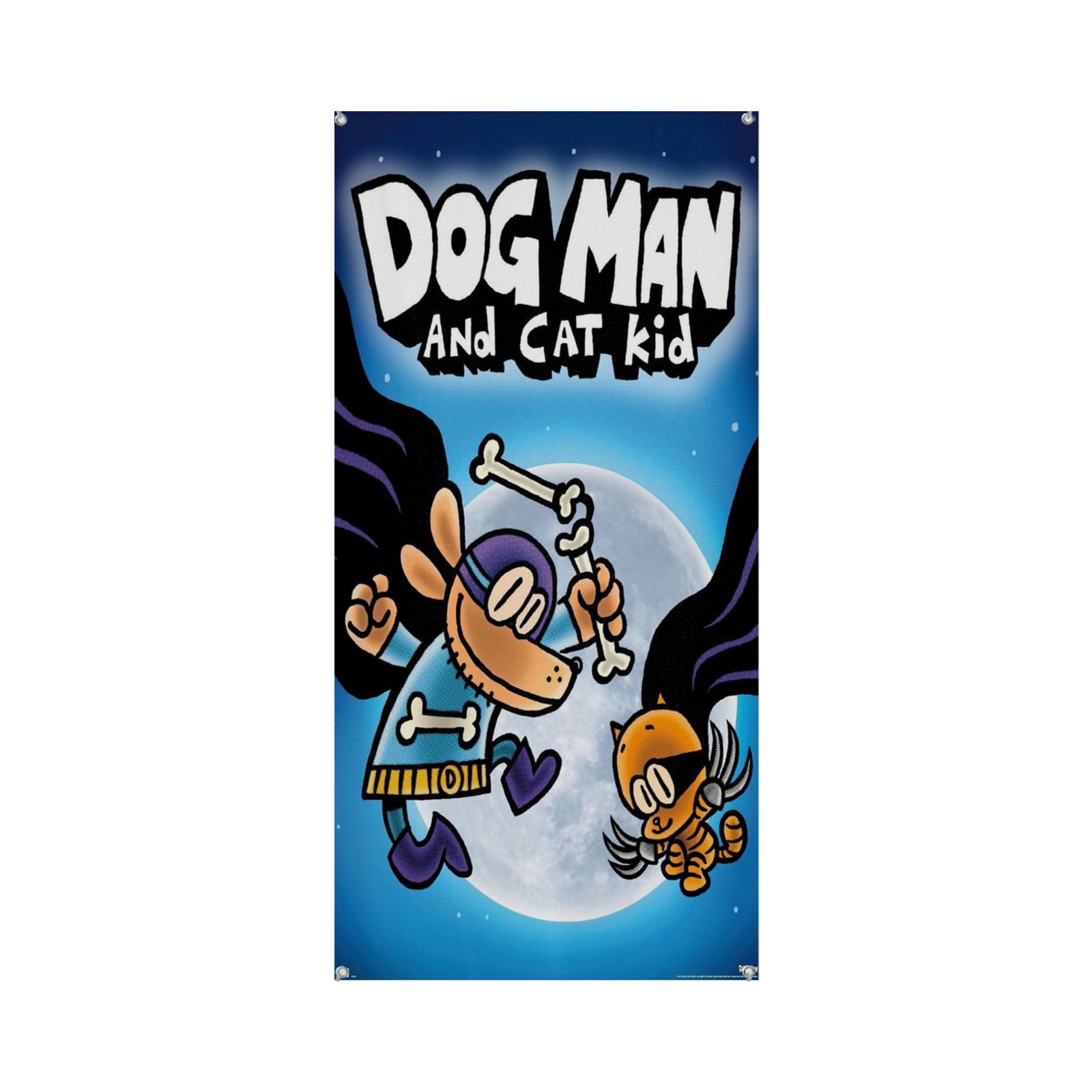 Dog man Door Banner Party Decorations Door Cover Happy Banner Backdrop ...