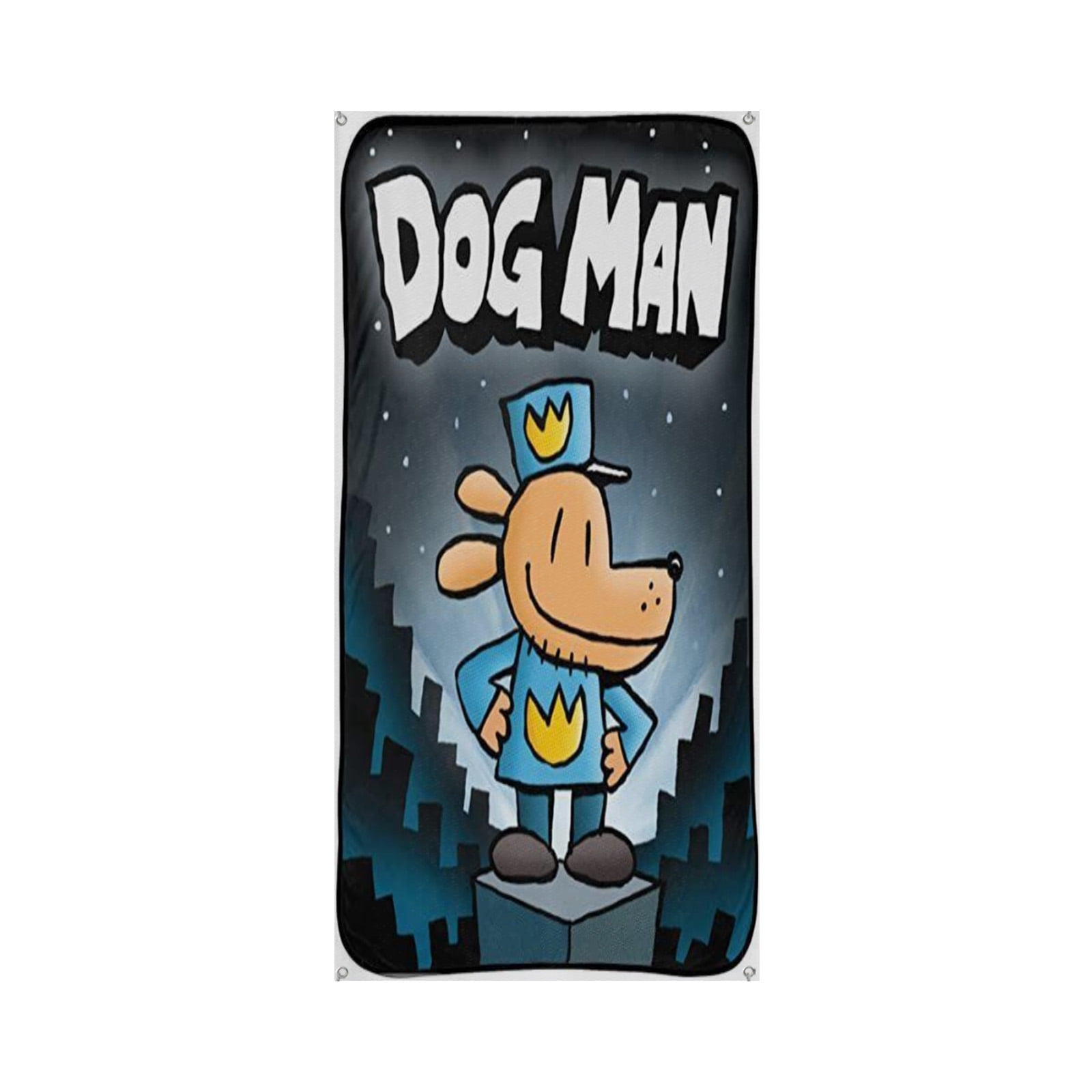 Dog man Door Banner Party Decorations Door Cover Happy Banner Backdrop ...
