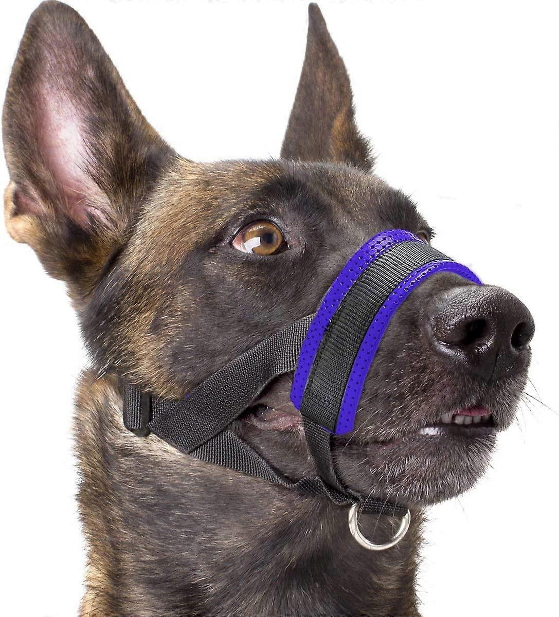 Dog muzzle for small medium dogs Anti Biting Barking Chewing with soft ...