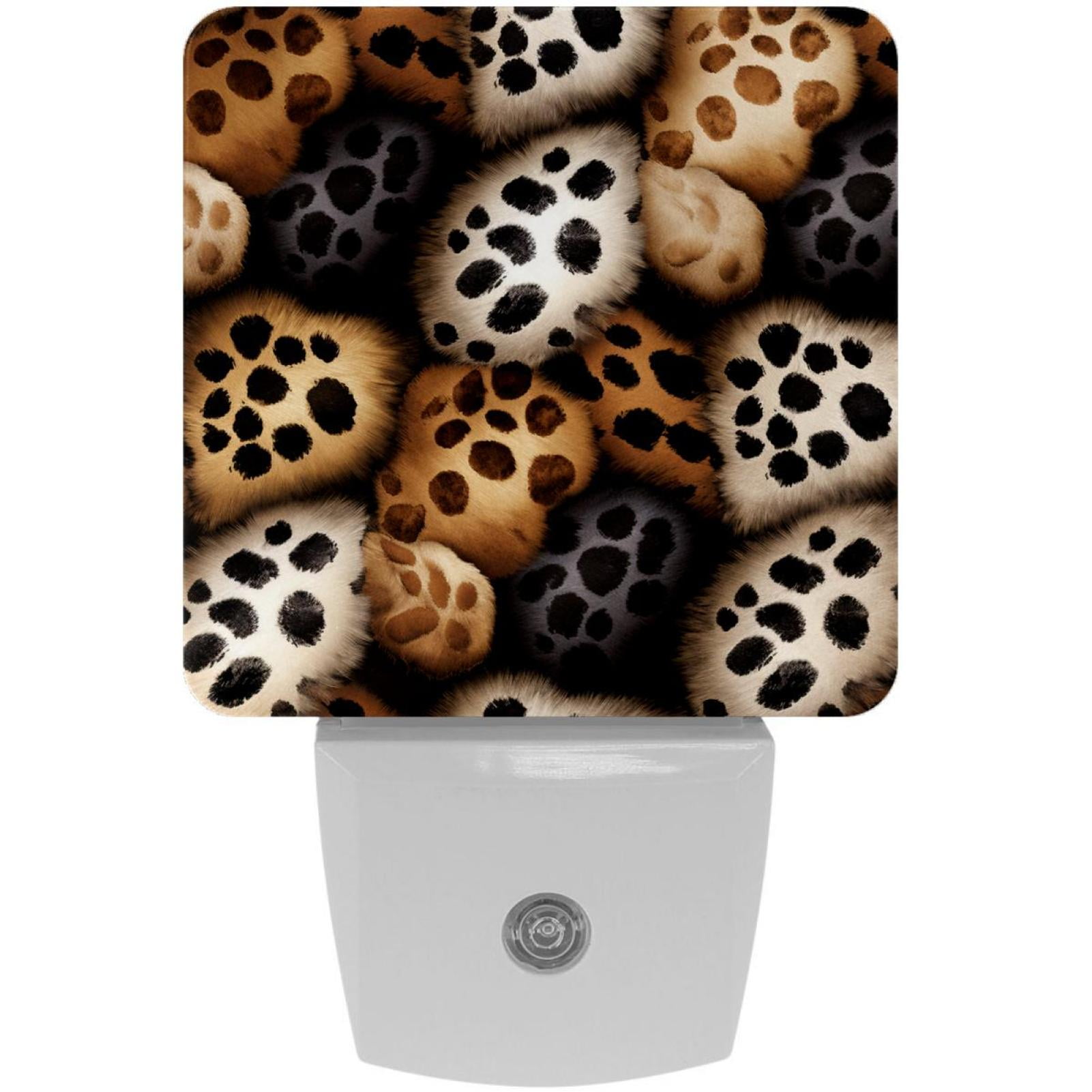 Dog paw prints LED Square Night Light - Energy Efficient and Stylish ...