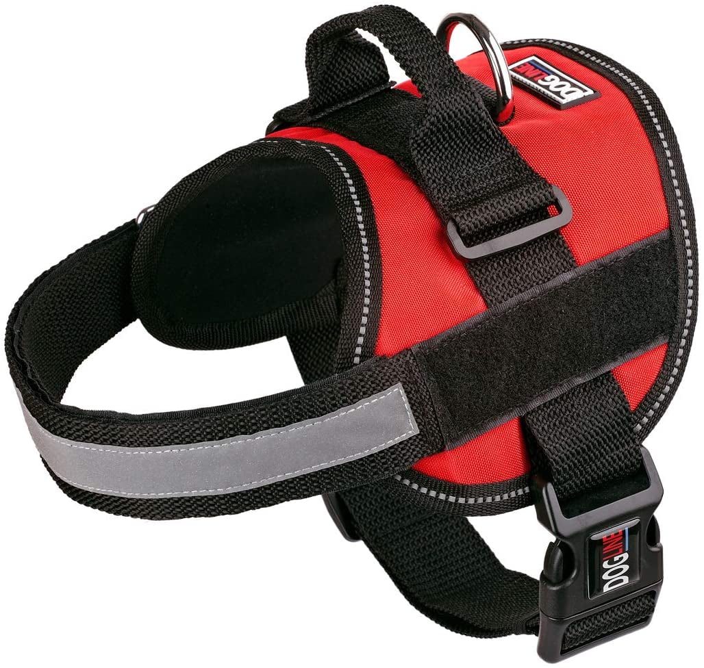 DogLine - Dog Harness, Reflective No-Pull Adjustable Pet Vest with ...