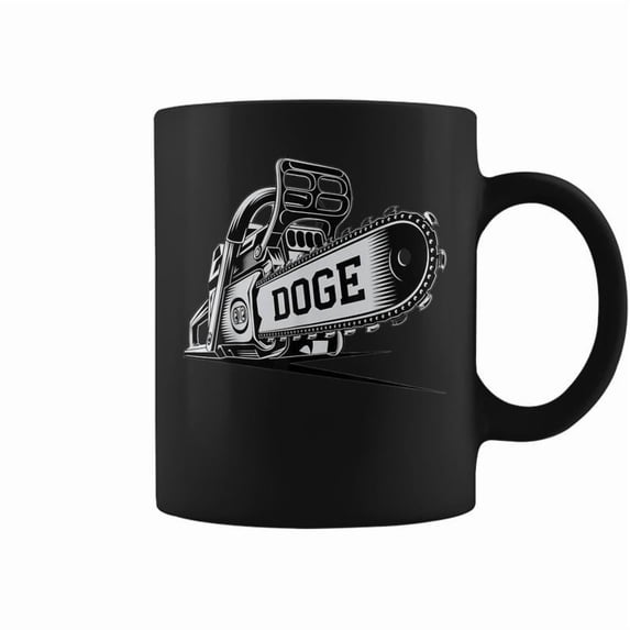 Doge Chainsaw DOGE Saw Coffee Mugs - Walmart.com