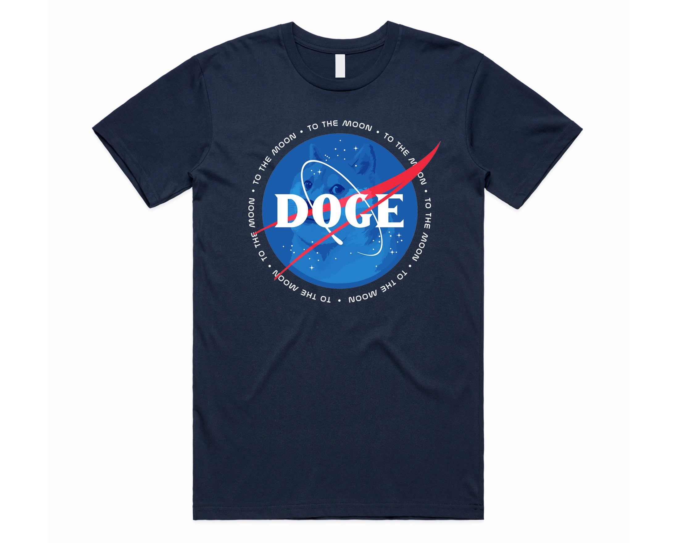 Doge Coin The Moon Space Jumper Sweater Sweatshirt Crypto ...
