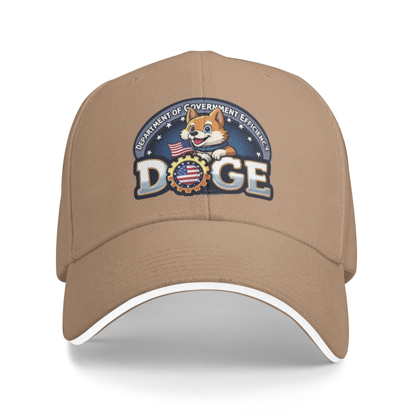 Doge Logo Men Women Sandwich Cap Classic Baseball Capunisex Adjustable ...