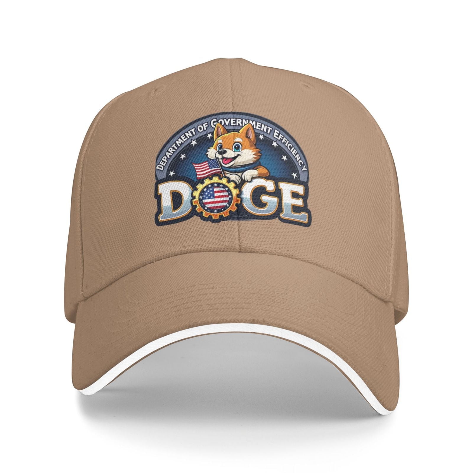 Doge Logo Unisex Baseball Cap Sandwich Cap Casquette Dad Hat Cap ...