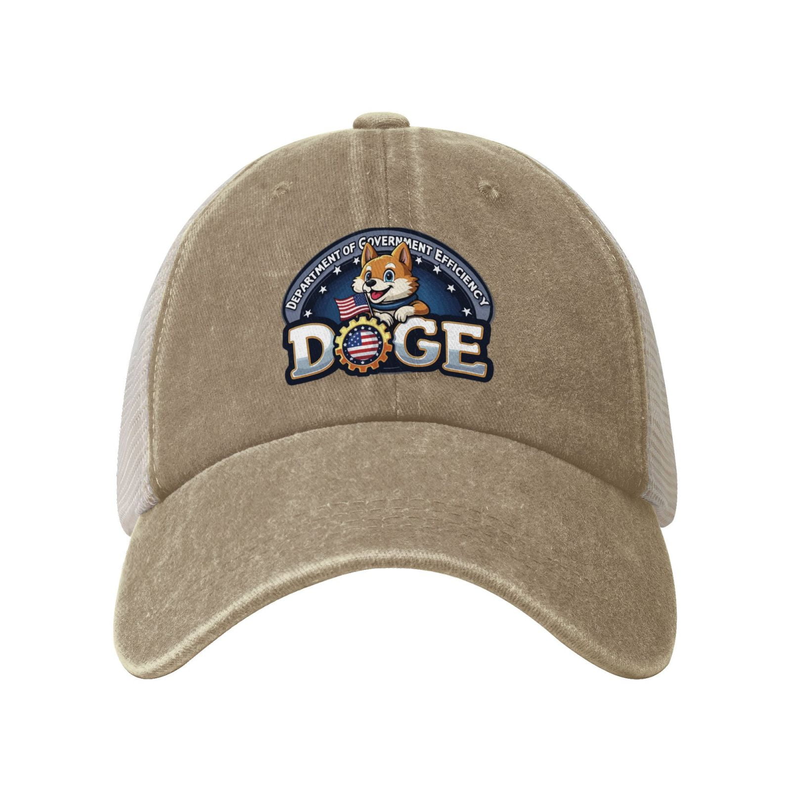Doge Logo Unisex Cowboy Mesh Baseball Cap Adjustable Vintage Trucker ...