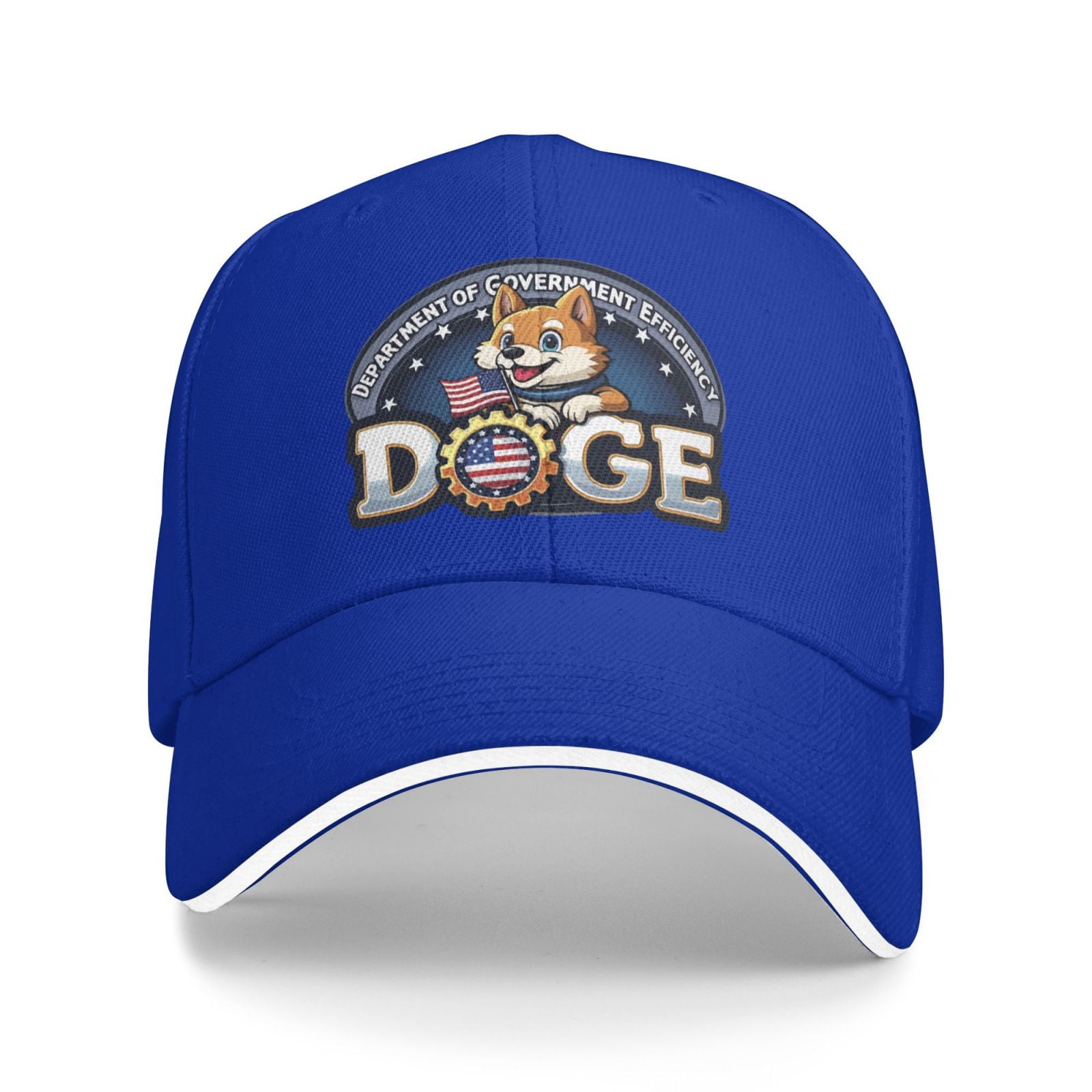 Doge Logo Unisex Sandwich Cap Classic Baseball Capunisex Adjustable ...