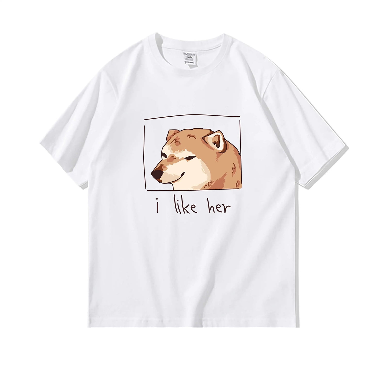 Doge Meme Graphic T-shirt - Hilarious Shiba Inu Design for Trendy Dog ...