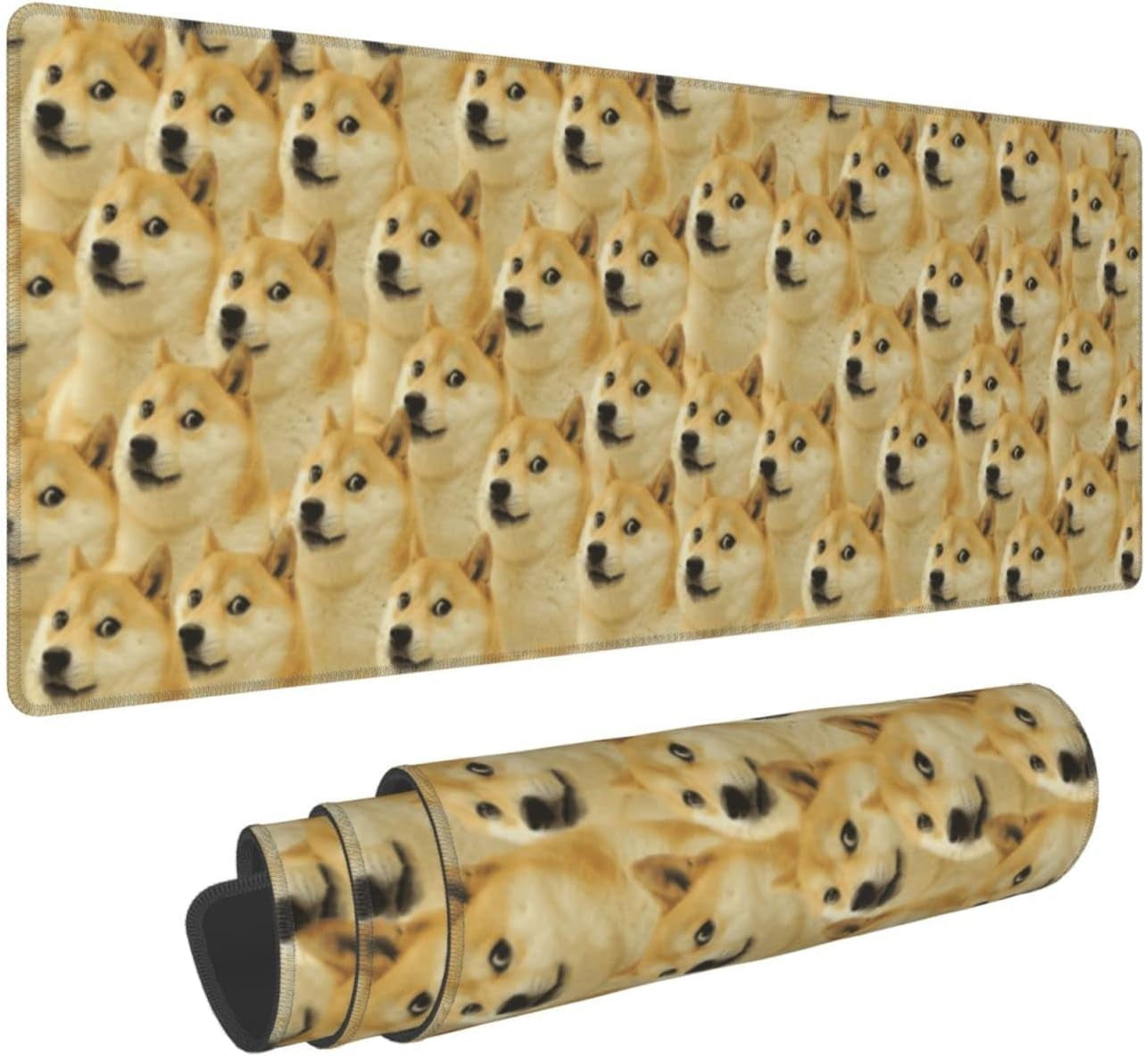 Doge Mouse Pad Extended Large Gaming Mousepad XL Big Long Oversized ...