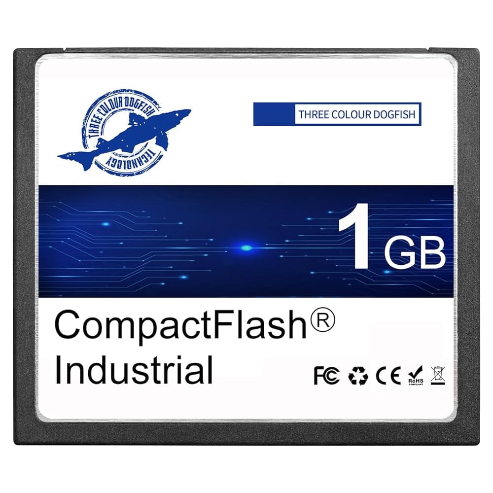 Dogfish 1GB Compact Flash Memory Card High Performance Industrial CF ...