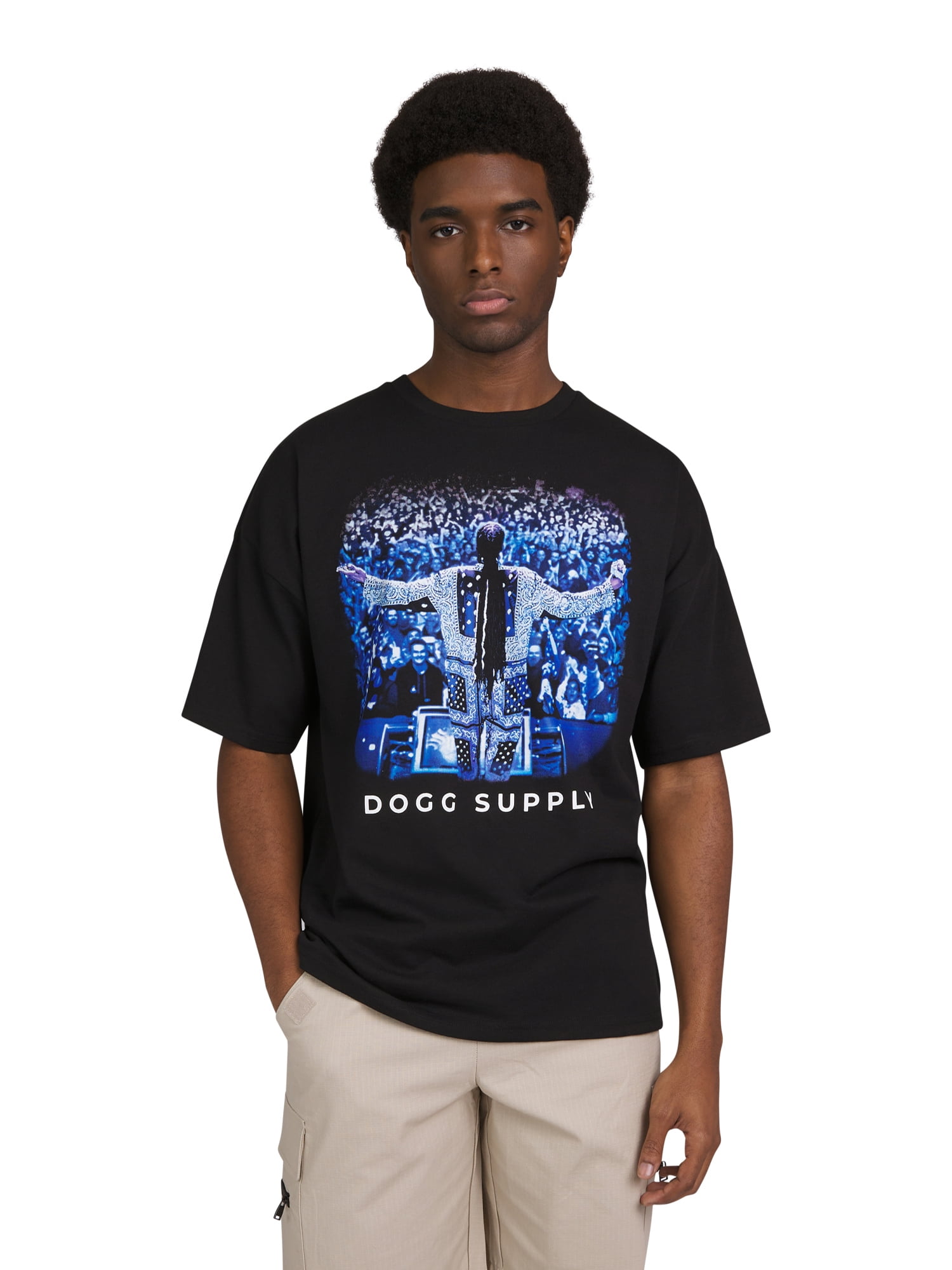 Dogg Supply Men's Concert Graphic Tee, Sizes XS-3XL, Cotton Blend Crewneck - Walmart.com