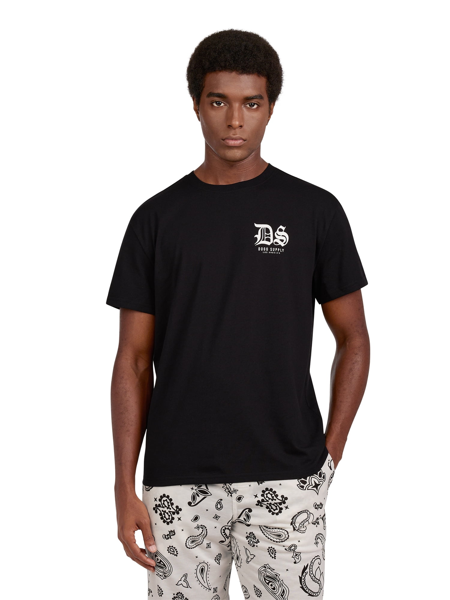 Dogg Supply Men's & Big Men's Jersey Tee, Sizes S-XL - Walmart.com