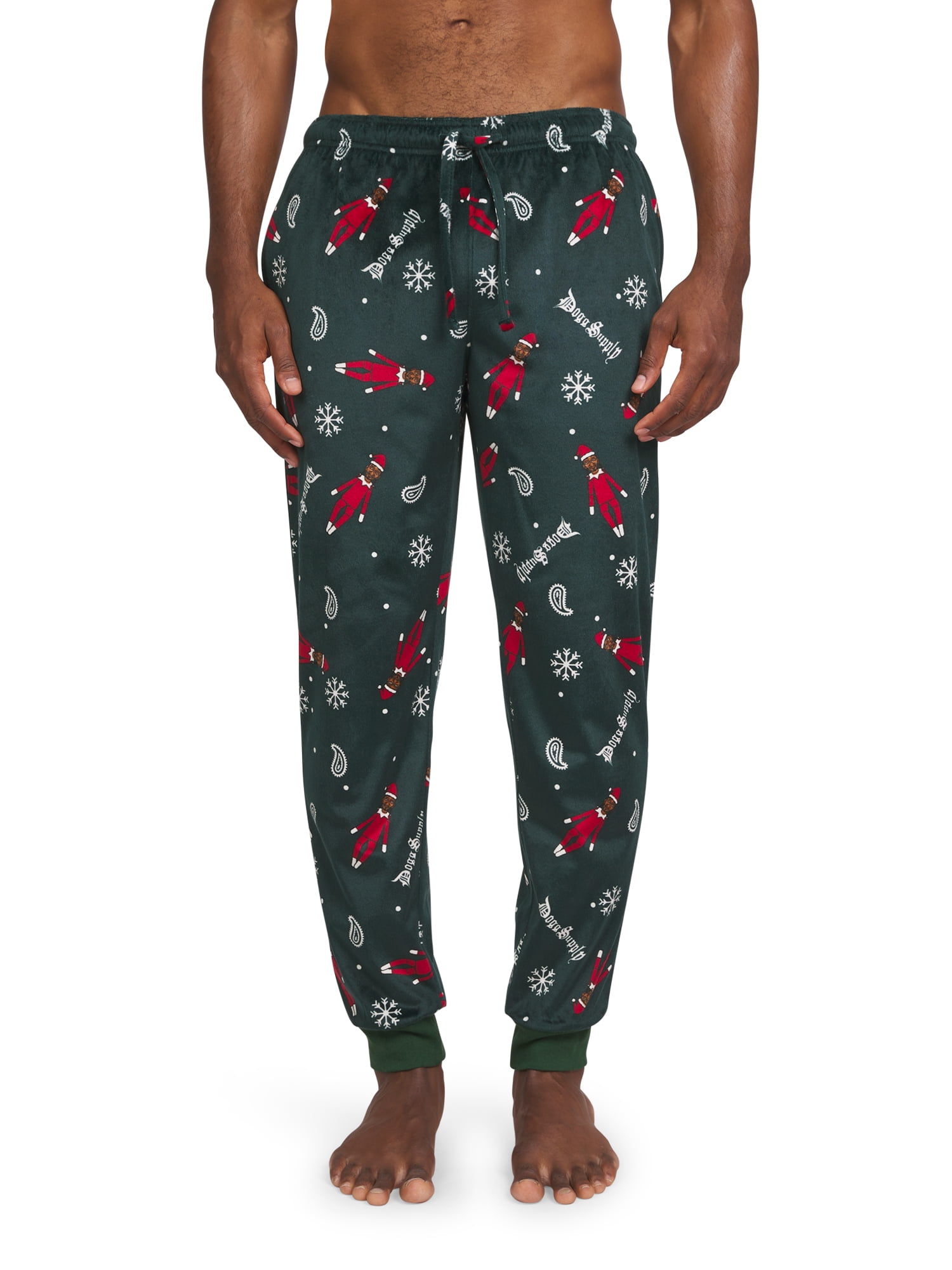 Dogg Supply Microfleece Sleep Joggers - Cozy Lounge Pants - Walmart.com