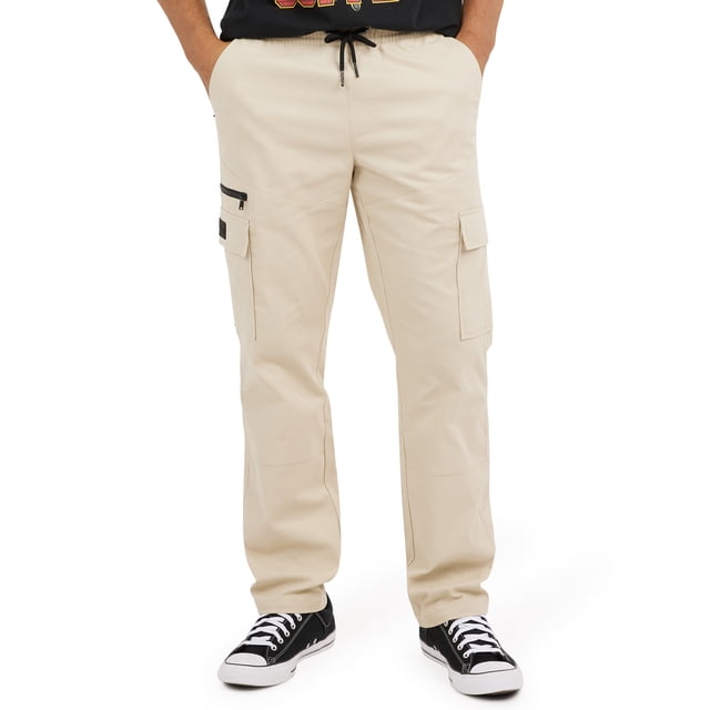Dogg Supply by Snoop Dogg Men's Big Men's Pull On Elastic Waist Cargo ...