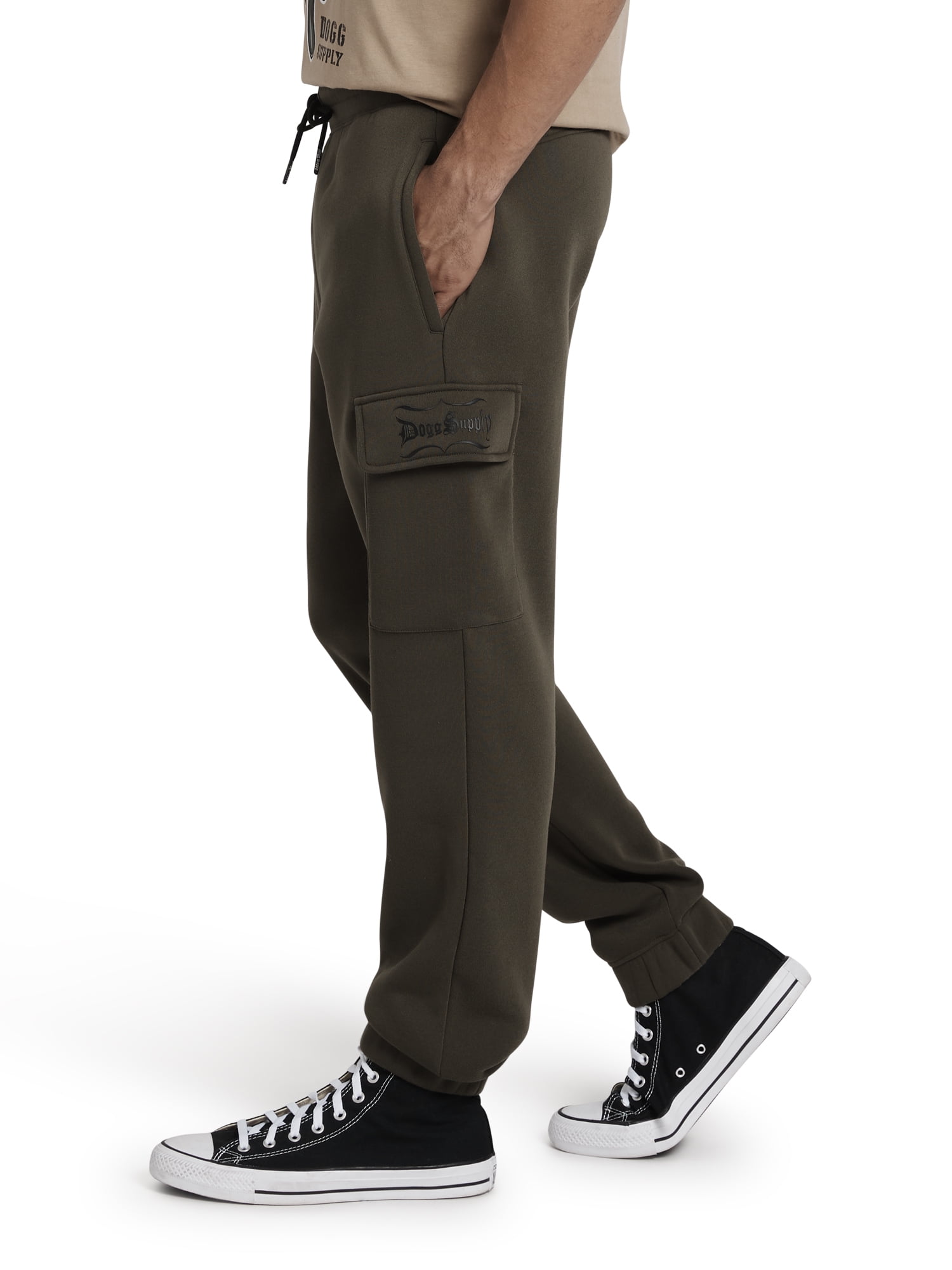 Snoop Dogg Knit Cargo Jogger Pants - Dogg Supply Streetwear - Walmart.com