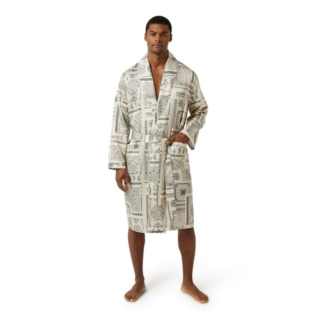 Dogg Supply by Snoop Dogg Mens Poly Satin Robe - Walmart.com