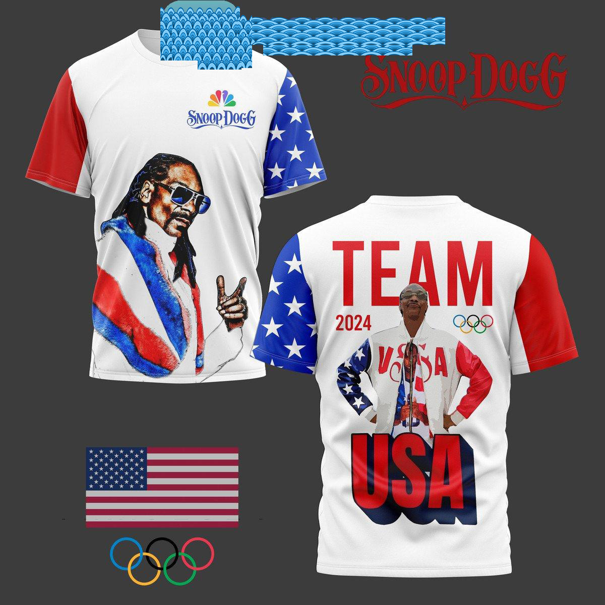 Dogg Team 2024 USA Olympic Hoodie T Shirt - Walmart.com