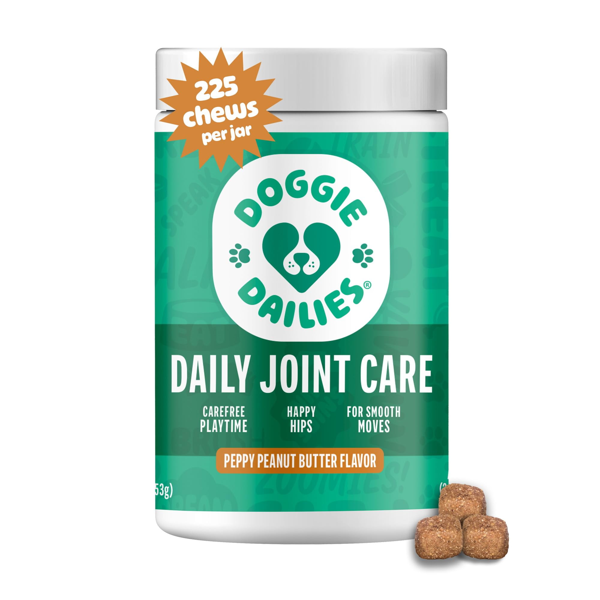 Doggie Dailies, Hip and YYF14 Joint Supplement for Dogs, Glucosamine ...