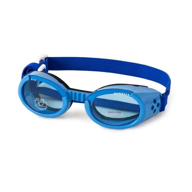 Doggles Large ILS - Shiny Blue Frame - Blue Lens - Walmart.com