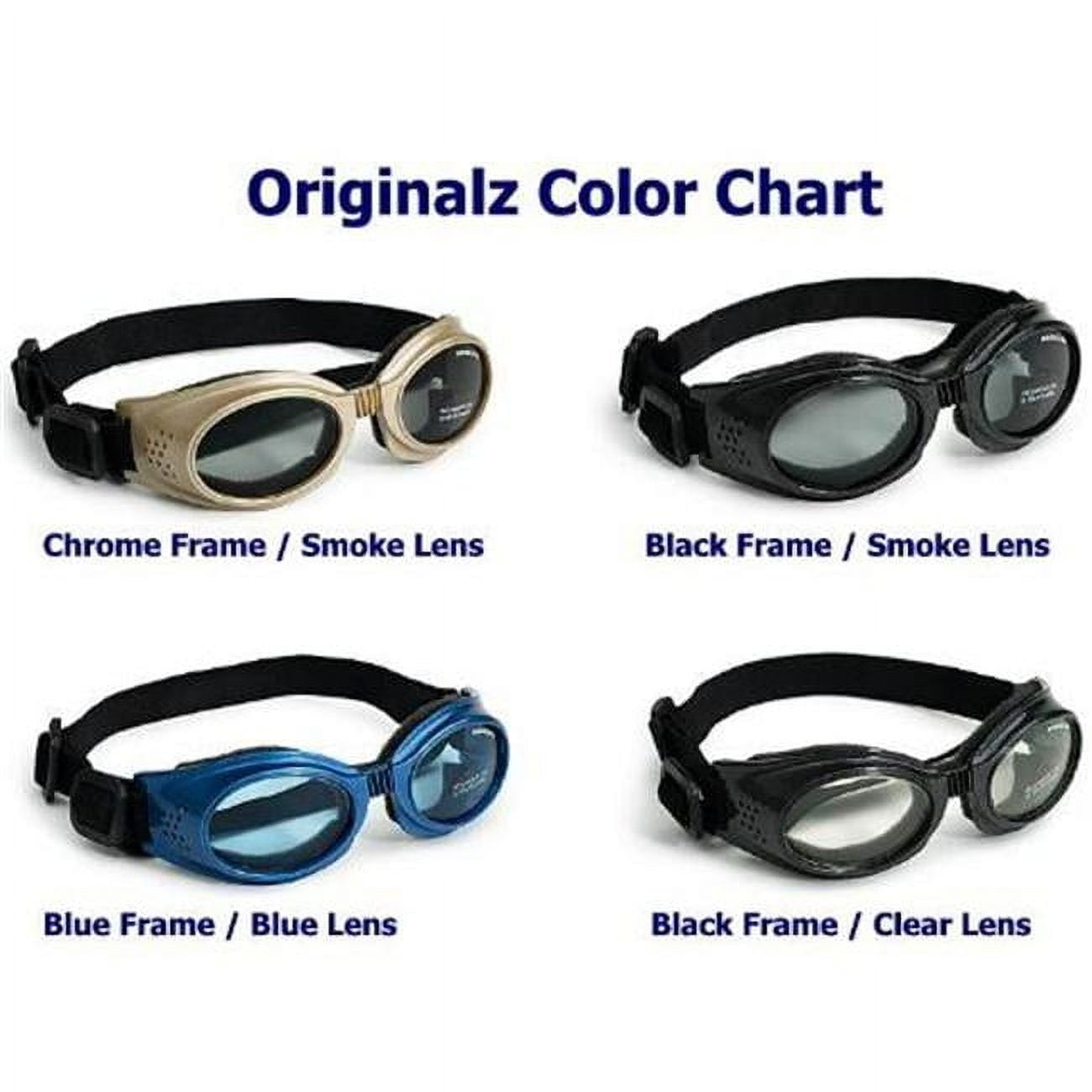 Doggles Originalz Dog Sunglasses Small Black / Smoke - Walmart.com