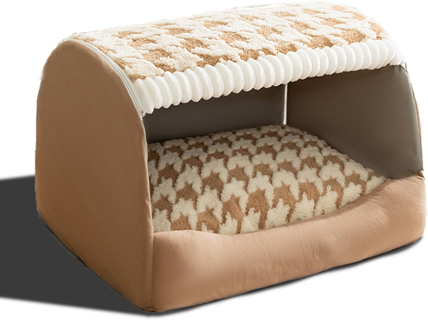 Doggocomfy Cozy Dog House, Cozy Dog House Bed, Inside Dog House with ...