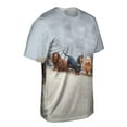 Doggy Pep Rally Mens T-Shirt All Over Print - Walmart.com